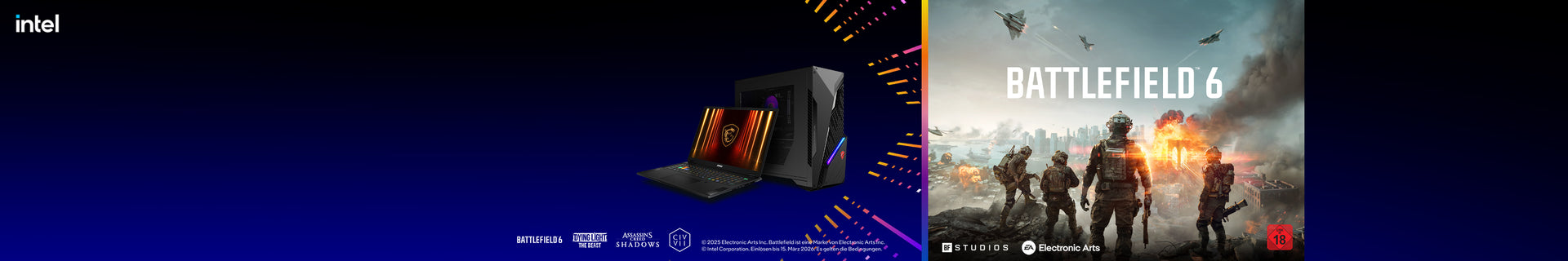 Wähle 1 von 4 Spielen - Intel Holiday Bundle – MSI e-Shop | Offiziell ...