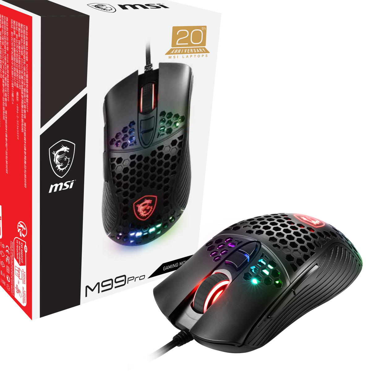 MSI Gaming Mouse_M99 Pro Box_20th – MSI e-Shop | Offiziell von MSI ...